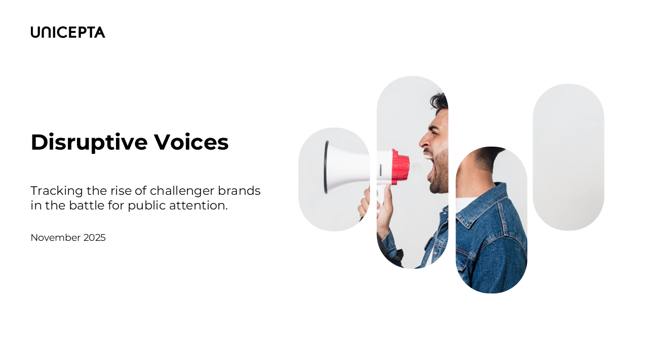 UNICEPTA: UNICEPTA Study: How Disruptor Brands Redefine Public Attention
